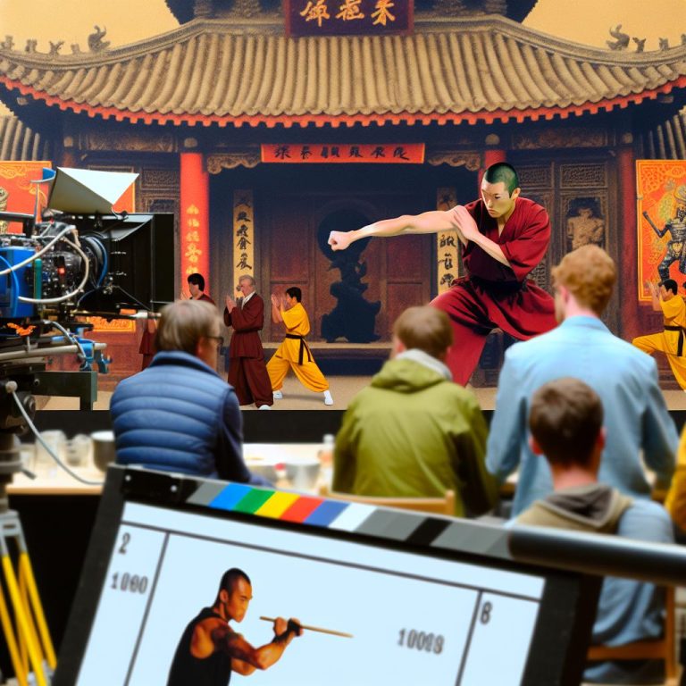 The influence of Shaolin monks in cinema and TV.
